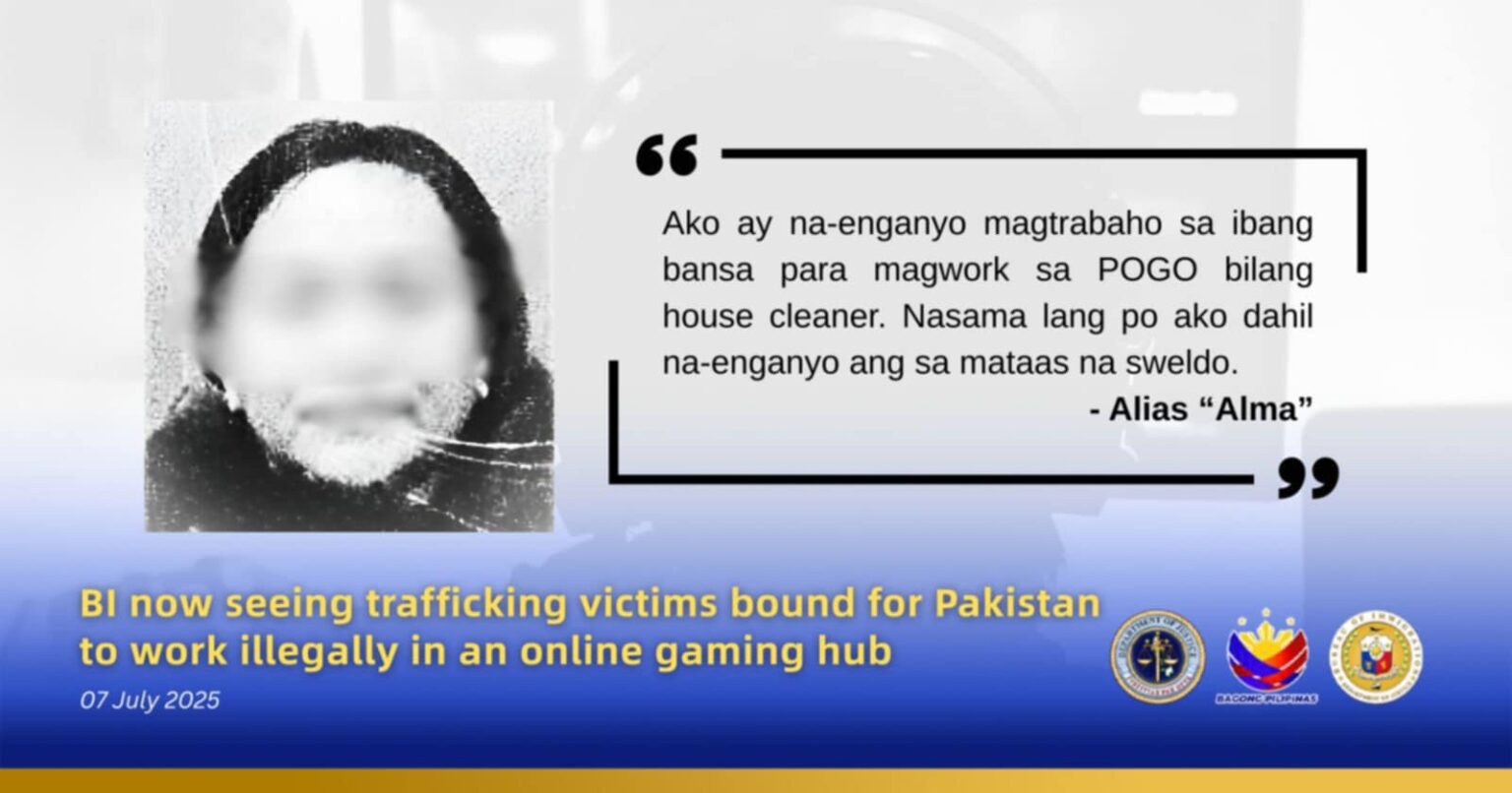 Immigration intercepted pinay bound for Pakistan - Reporma